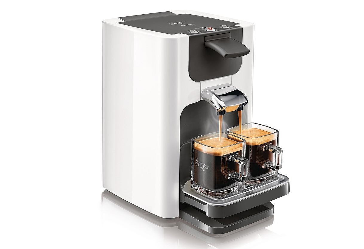 Philips Kaffeepadmaschine »SENSEO® Quadrante HD7863« weiß